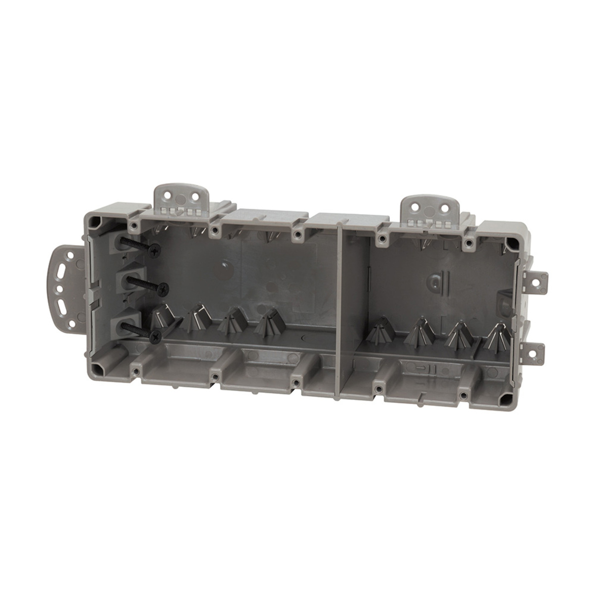 Five Gang Non-Metallic Multi-Mount Romex Box - 91.5 Cu. In. | Southwire Five Gang Non-Metallic Multi-Mount Romex Box - 91.5 Cu. In. | Southwire