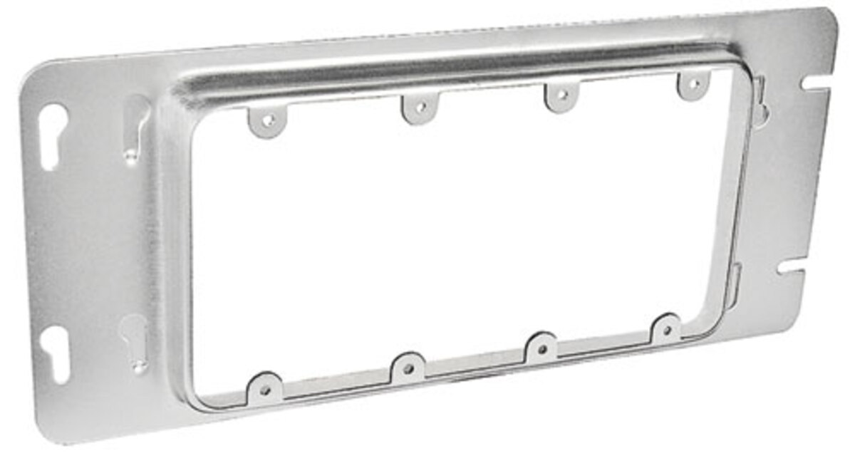 Four Gang Multi-Gang Box Device Ring - Raised 3/4 Four Gang Multi-Gang Box Device Ring - Raised 3/4
