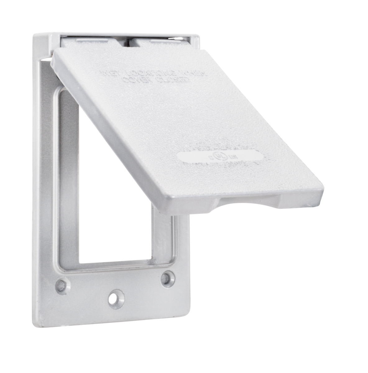 1-GANG VERTICAL GFCI WP COVER WHT | Southwire 1-GANG VERTICAL GFCI WP COVER WHT | Southwire